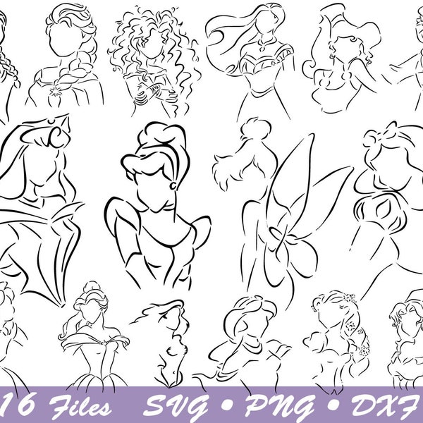 Outline Svg - Etsy