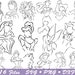 Disney Princess Outline Svg Brave Svg Disney Princess Png | Etsy