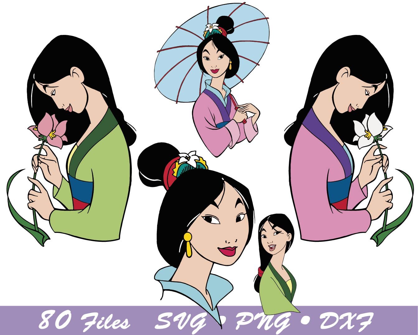 Mulan Free SVG PNG Princess Cut Files Free SVG Download | atelier-yuwa.ciao.jp