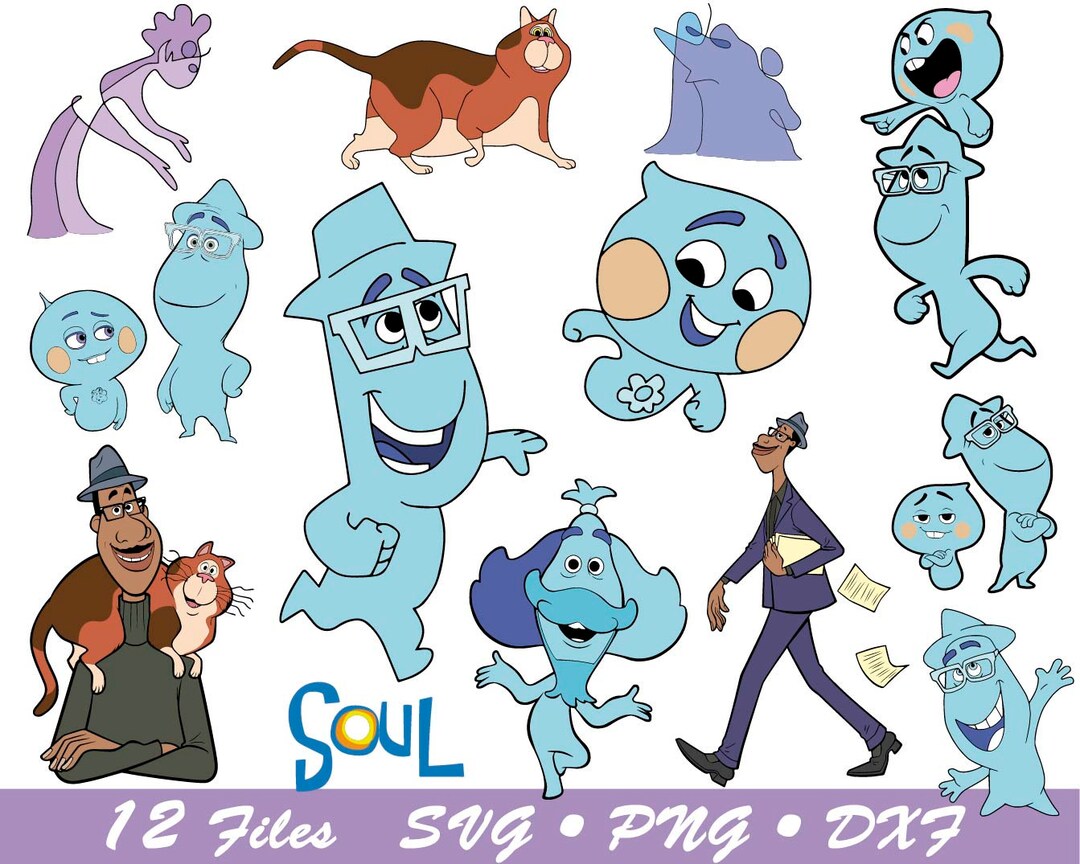 Soul Svg, Soul Svg, Joe Gardner Svg, Soul Png, Png, Dxf, Soul Birthday ...