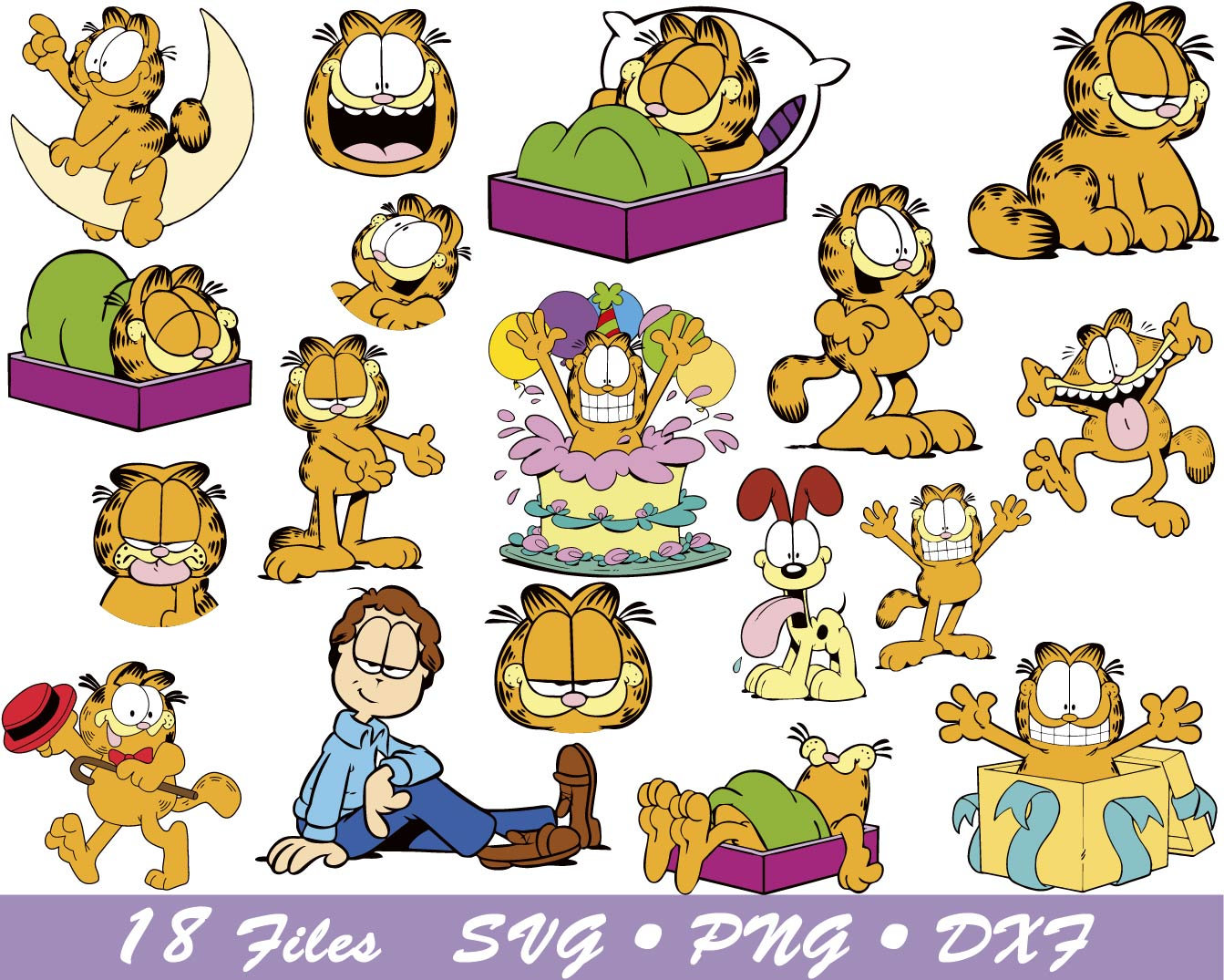 Garfield And Friends Characters