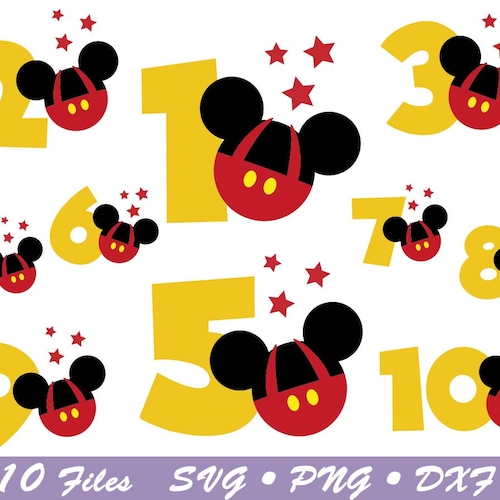 Birthday Boy Svg Bundle Family Birthday Party Svg Mouse - Etsy