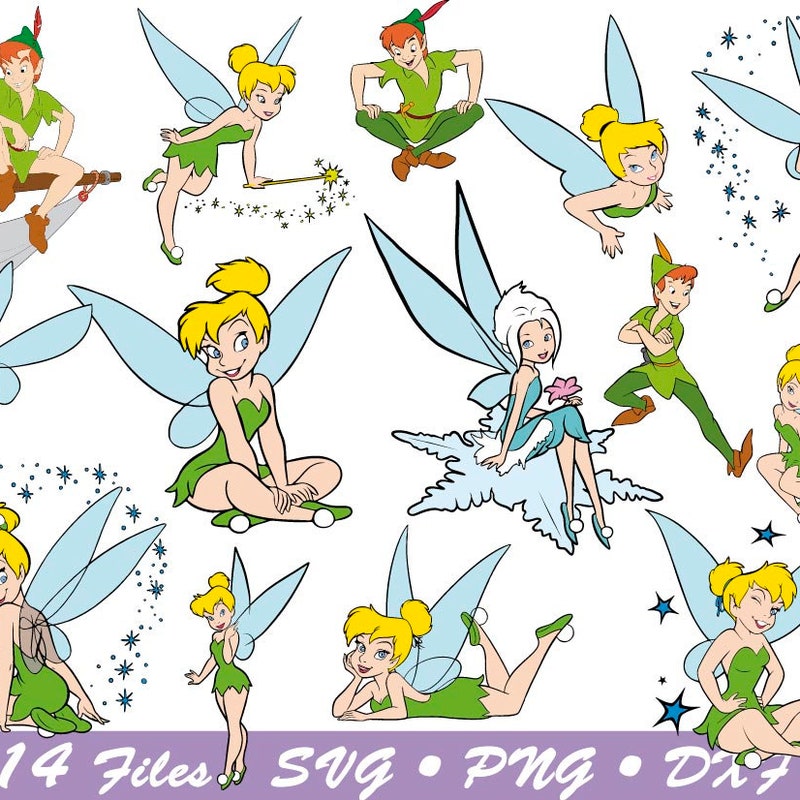 Tinkerbell Svg - Etsy