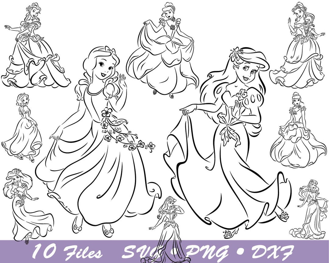 Prinzessin Plotterdatei, Brave Svg, Prinzessin svg, Prinzessin Svg, Prinzessin Svg, Plotterdatei ...