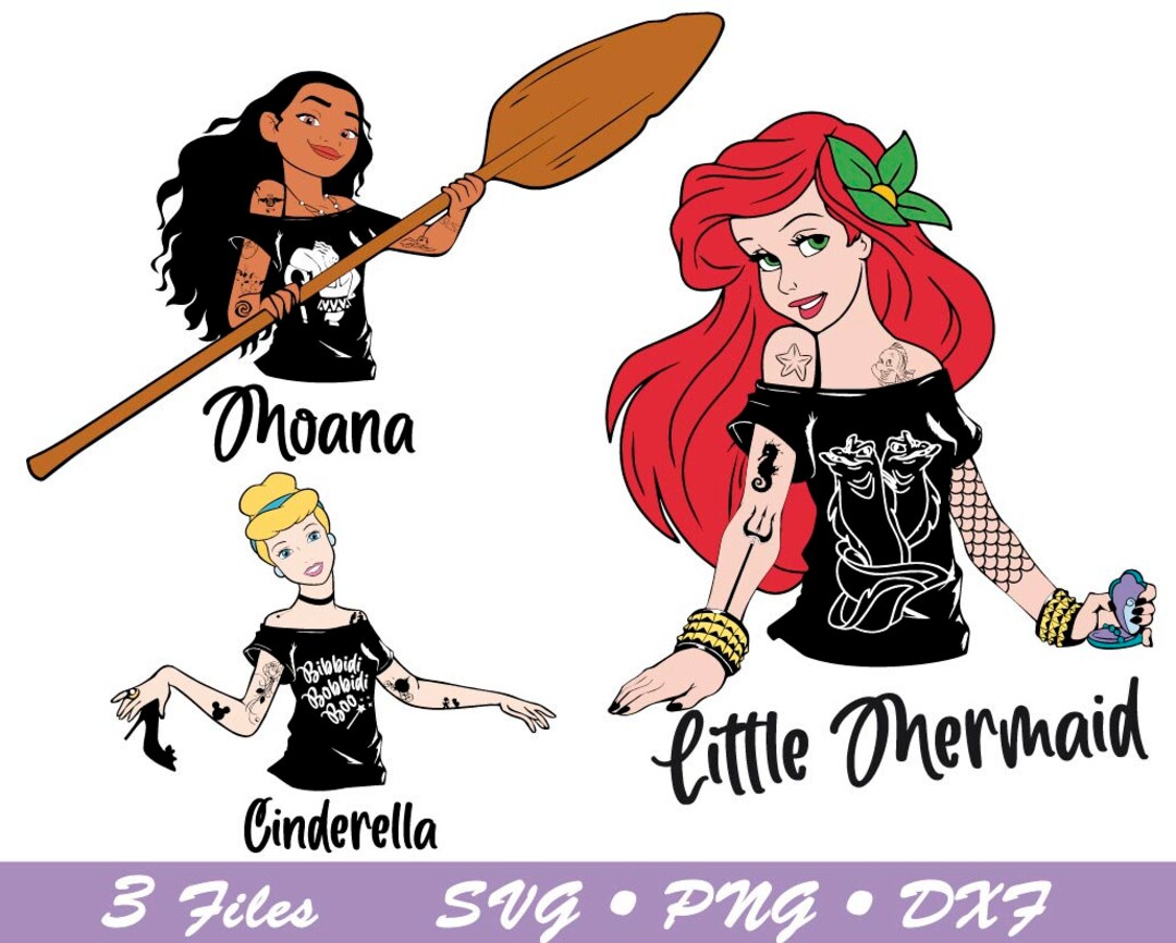 Punk Princess Svg, Punk Princess Bundle Svg, Goth Princess Svg, Goth ...