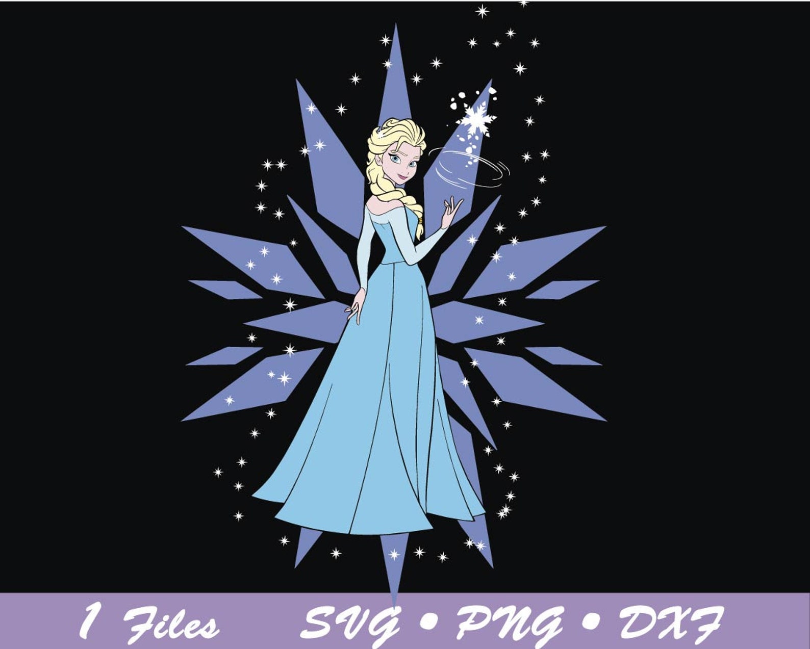 Elsa Svg Frozen Svg Princess Svg Ana Svg Frozen Birthday - Etsy