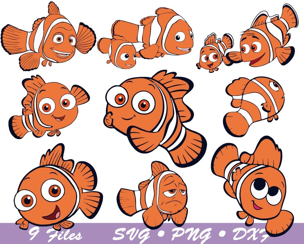 Nemo SVG Findet Nemo Cricut Dory SVG Findet Dory SVG - Etsy Schweiz