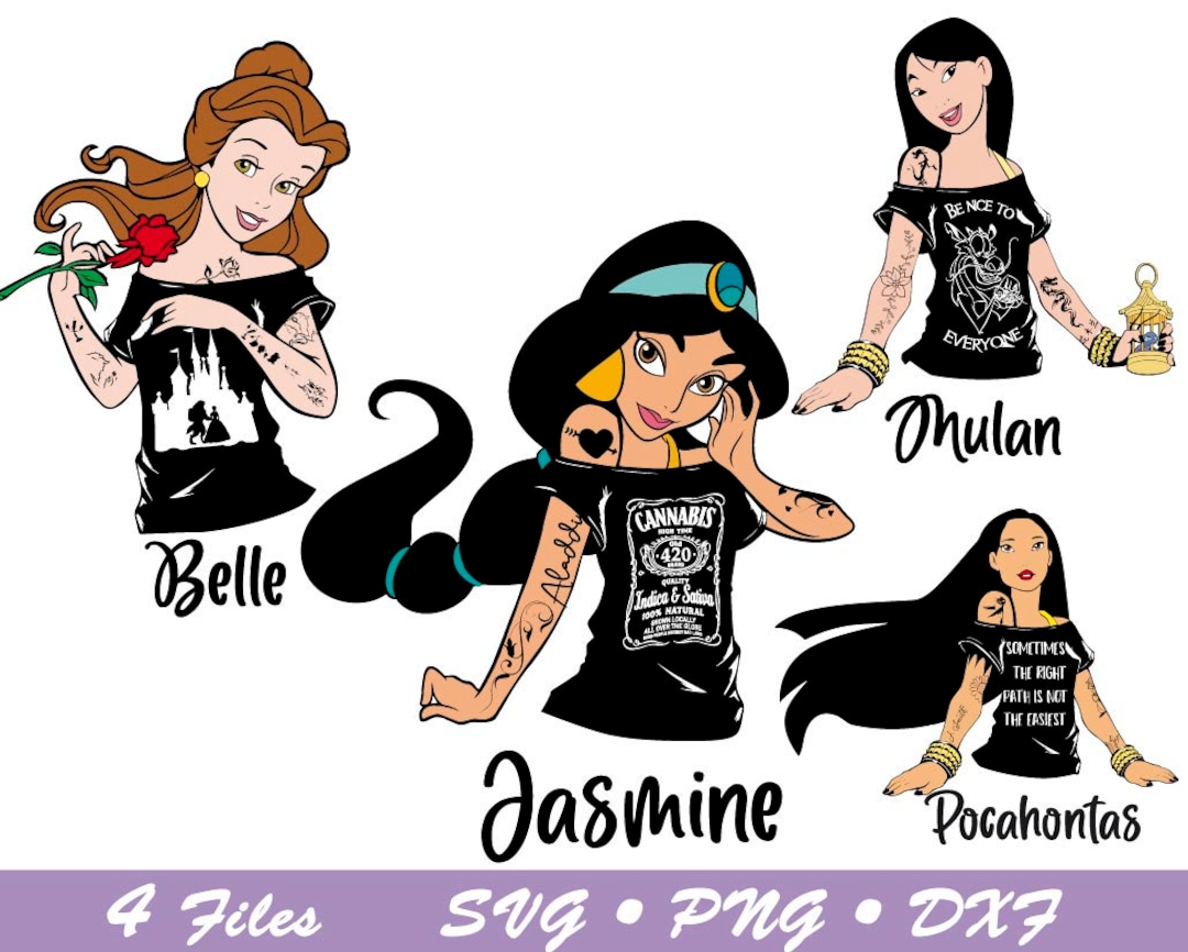 Punk Princess Svg, Punk Princess Bundle Svg, Goth Princess Svg, Goth ...