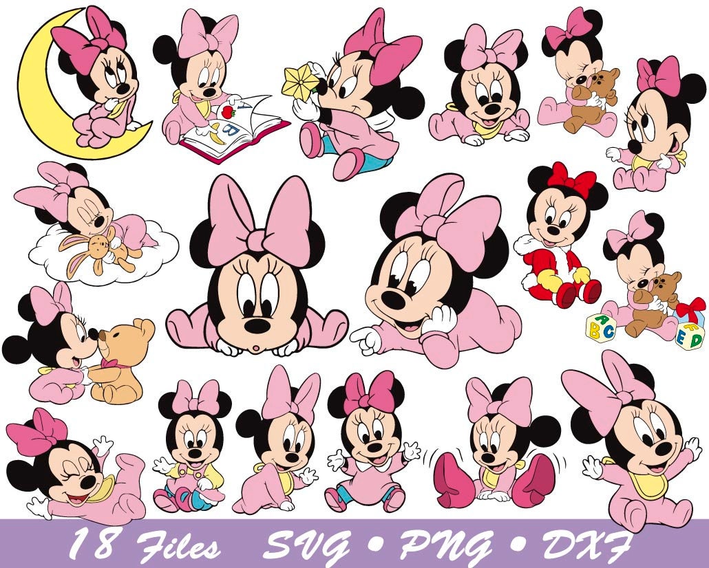 Baby Minnie Mouse Png