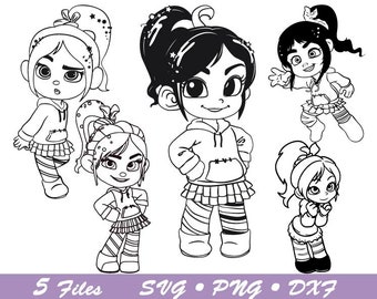 Vanellope Coloring Pages