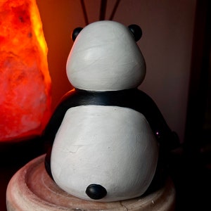 Corpse Panda Handmade Clay Decor, Black Metal, Face Paint, Meditation ...