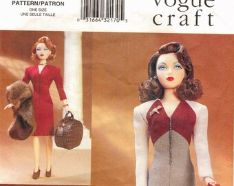 Vogue Doll Pattern | Etsy