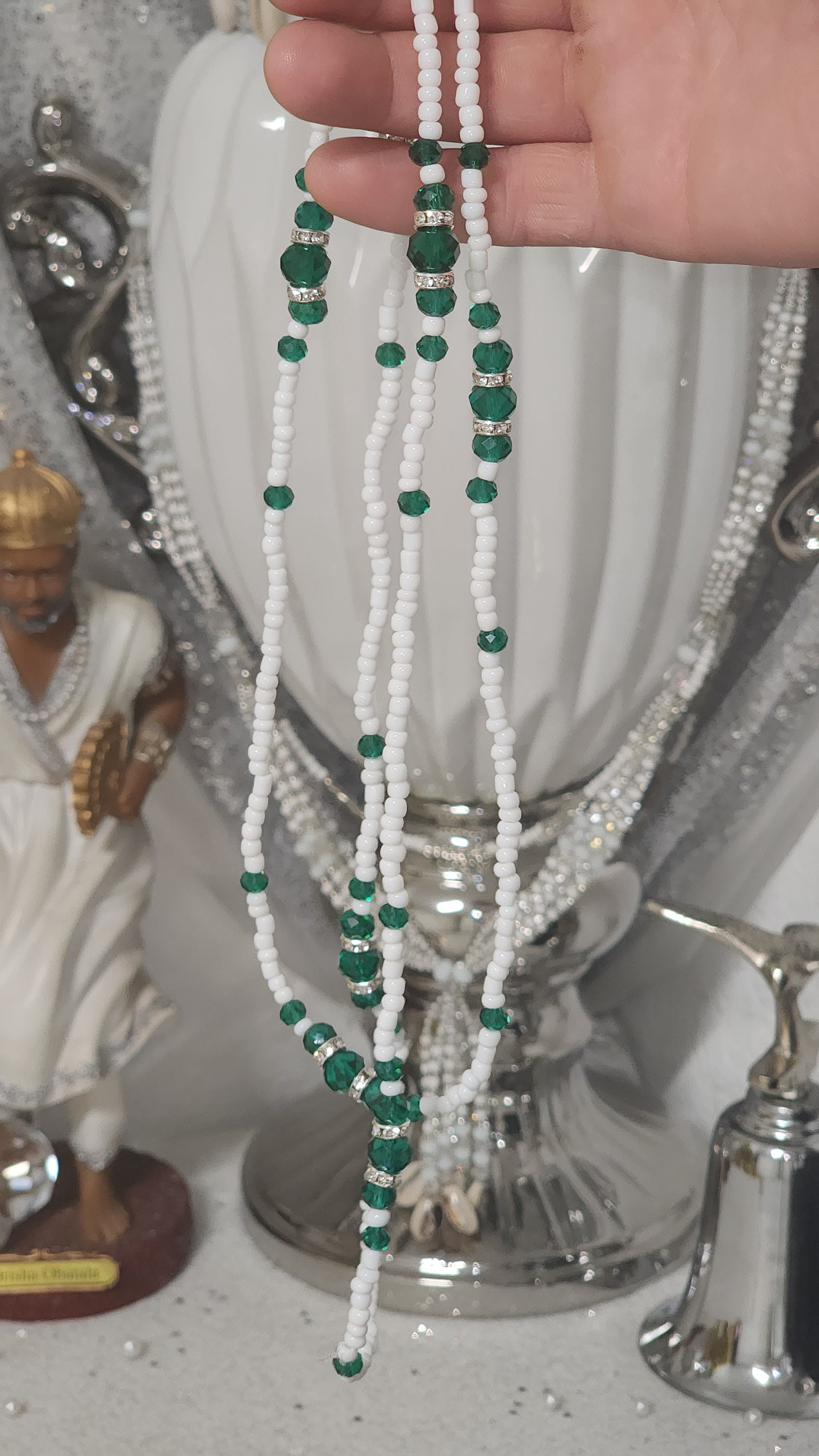 Elekes Obatala Alaguema collar Necklace Obatala Alaguema - Etsy