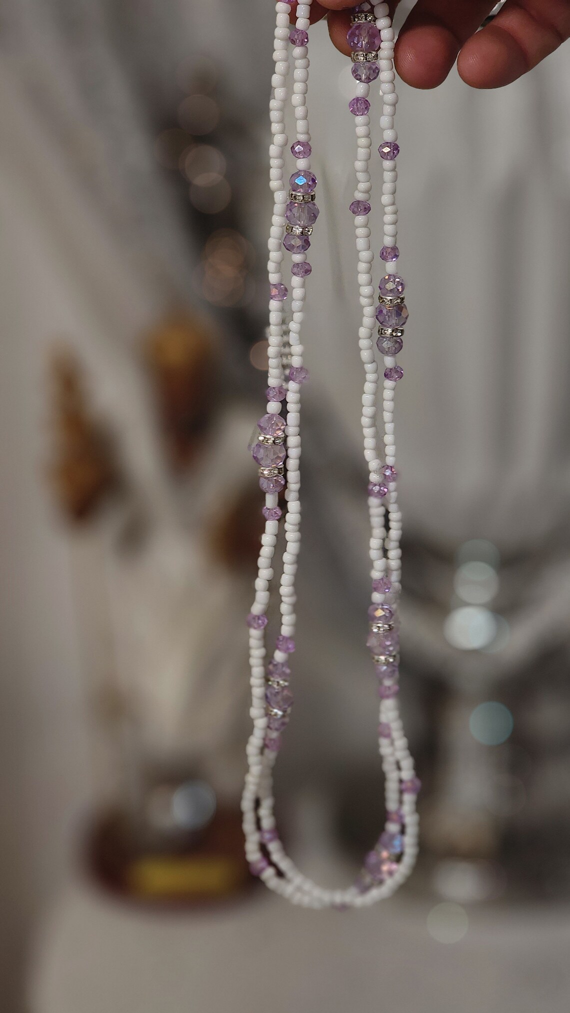Elekes Obatala Oba Moro (collar) Necklace Obatala Moro Collares Orisha ...