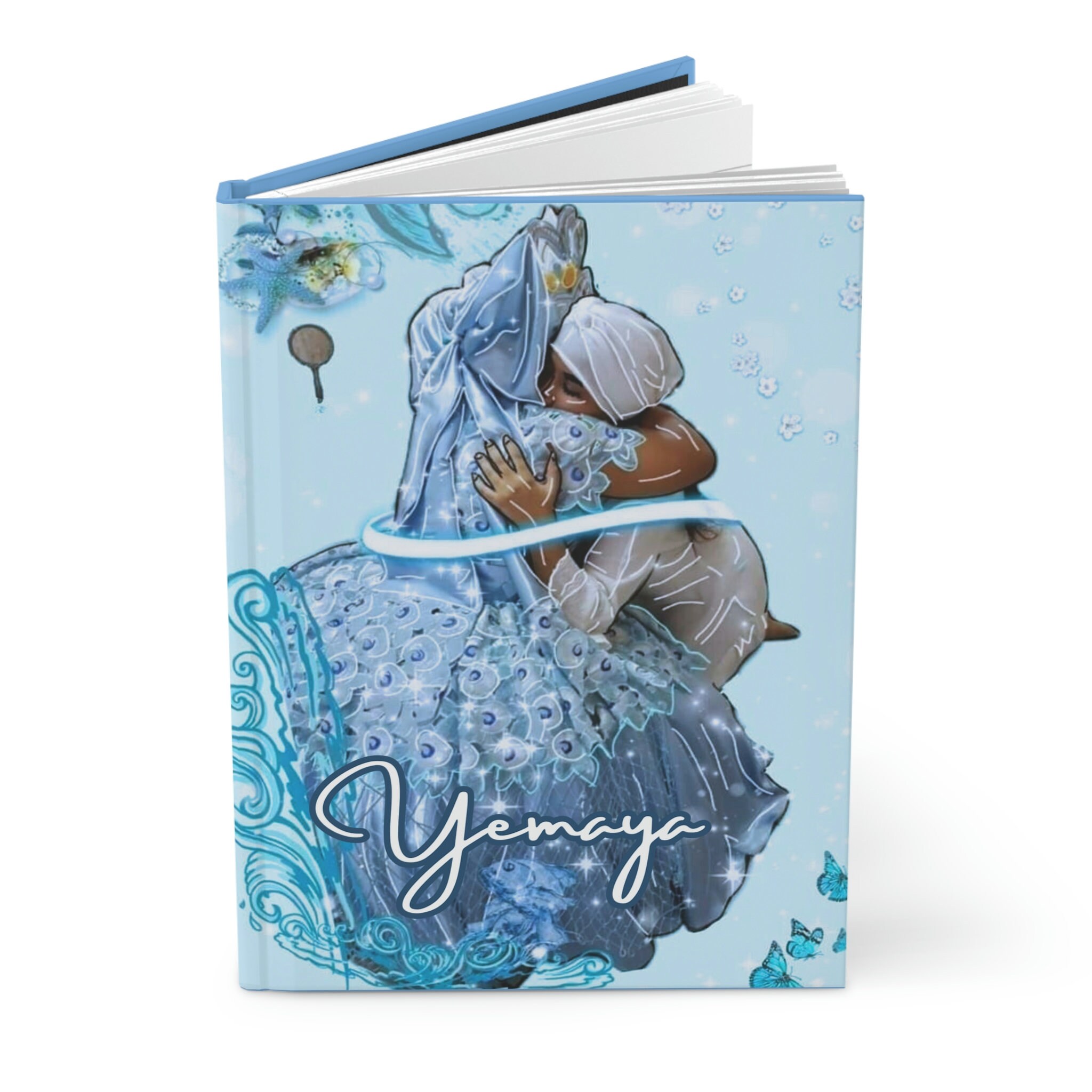 Yemaya Hardcover Journal Matte (libreta De Yemaya) 3 Size 5.75"x8" - Etsy