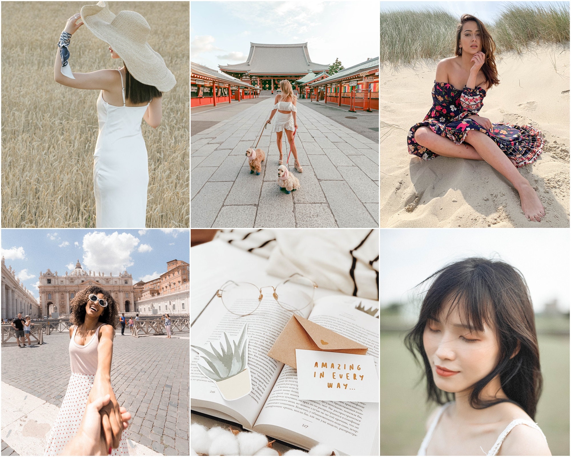 Natural Airy Mobile and PC Lightroom Presets Vsco Filters - Etsy