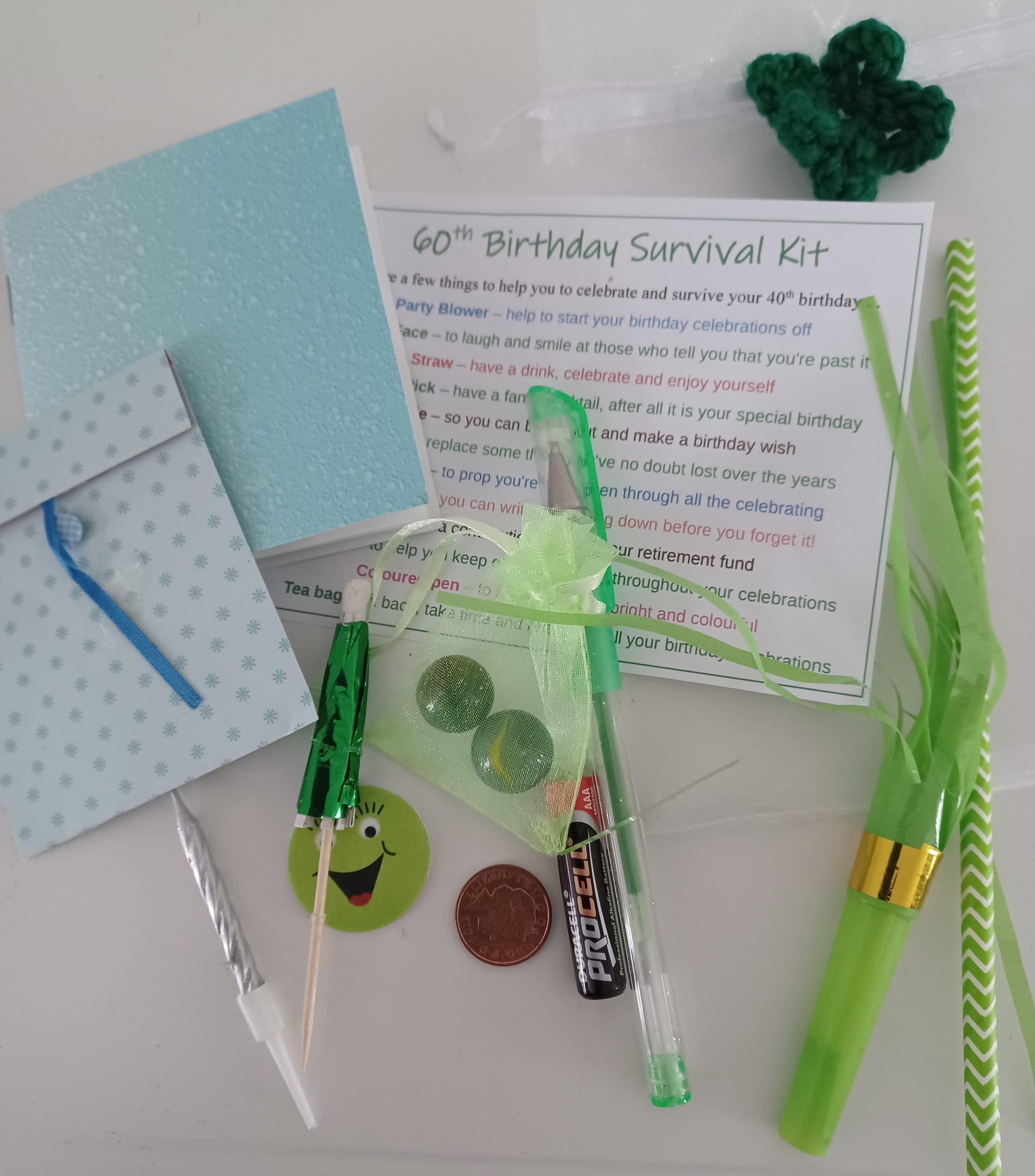 Birthday Survival Kit - 30th, 40th, 50th 60th, 65th, 70th, - Etsy UK