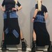 Extravagant Women Skirt, Long Women Skirt, Avant Garde Skirt With Jeans ...