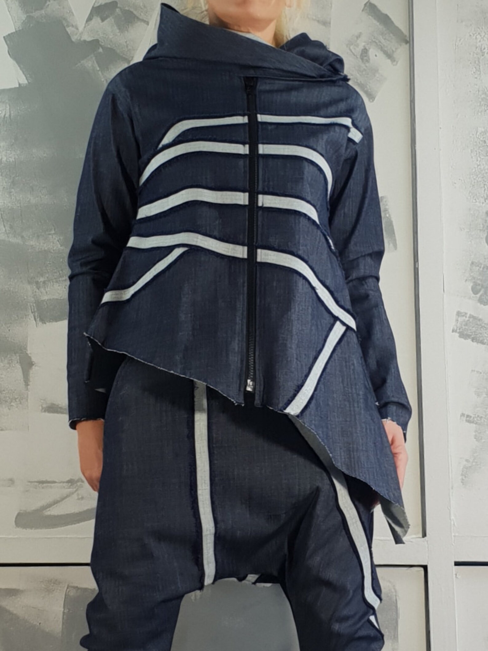 Avant Garde Two Parts Set Extravagant Women Costume Avant - Etsy