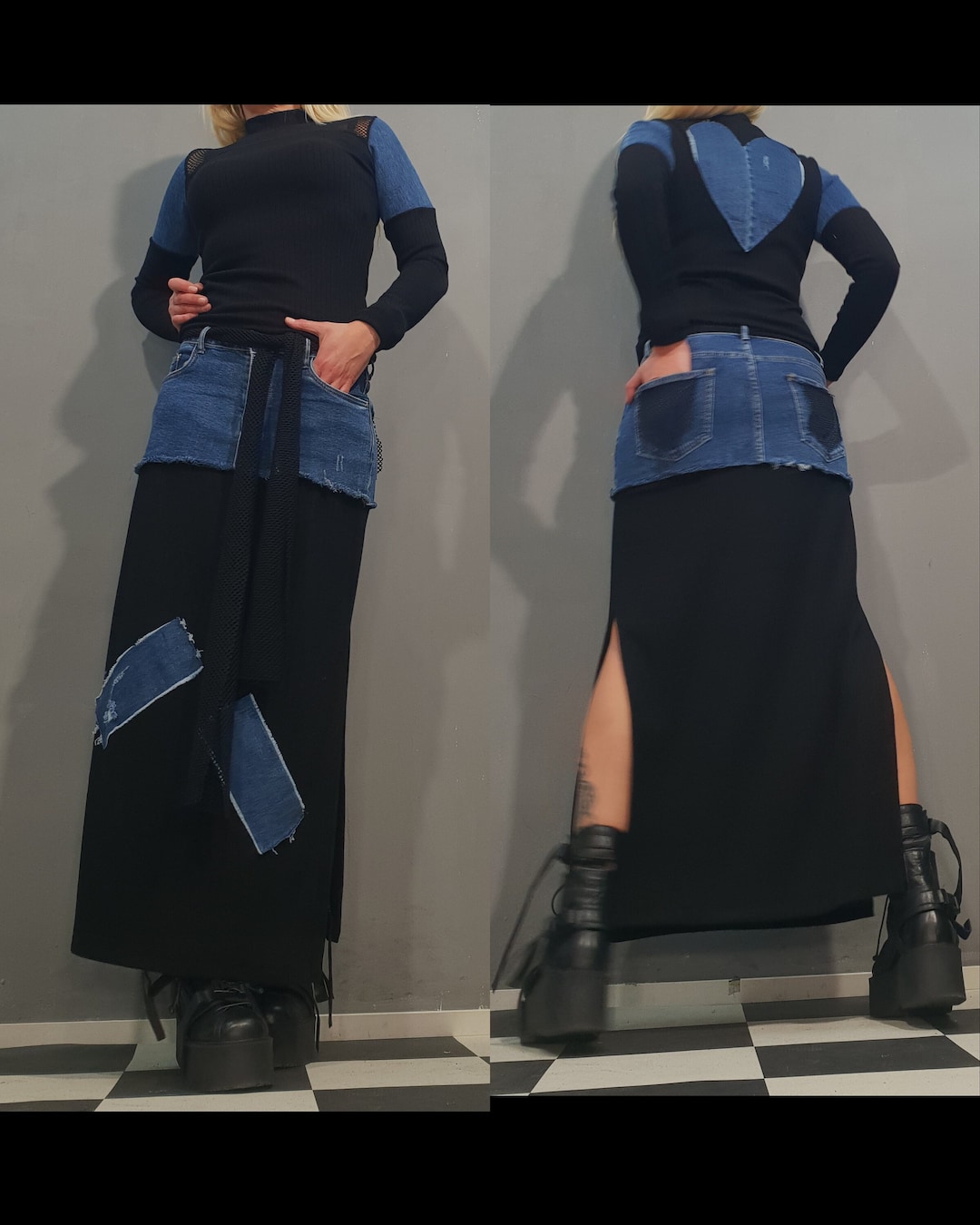 Avant Garde Women Set, Women Skirt Outfit, Women Fashion Set ...