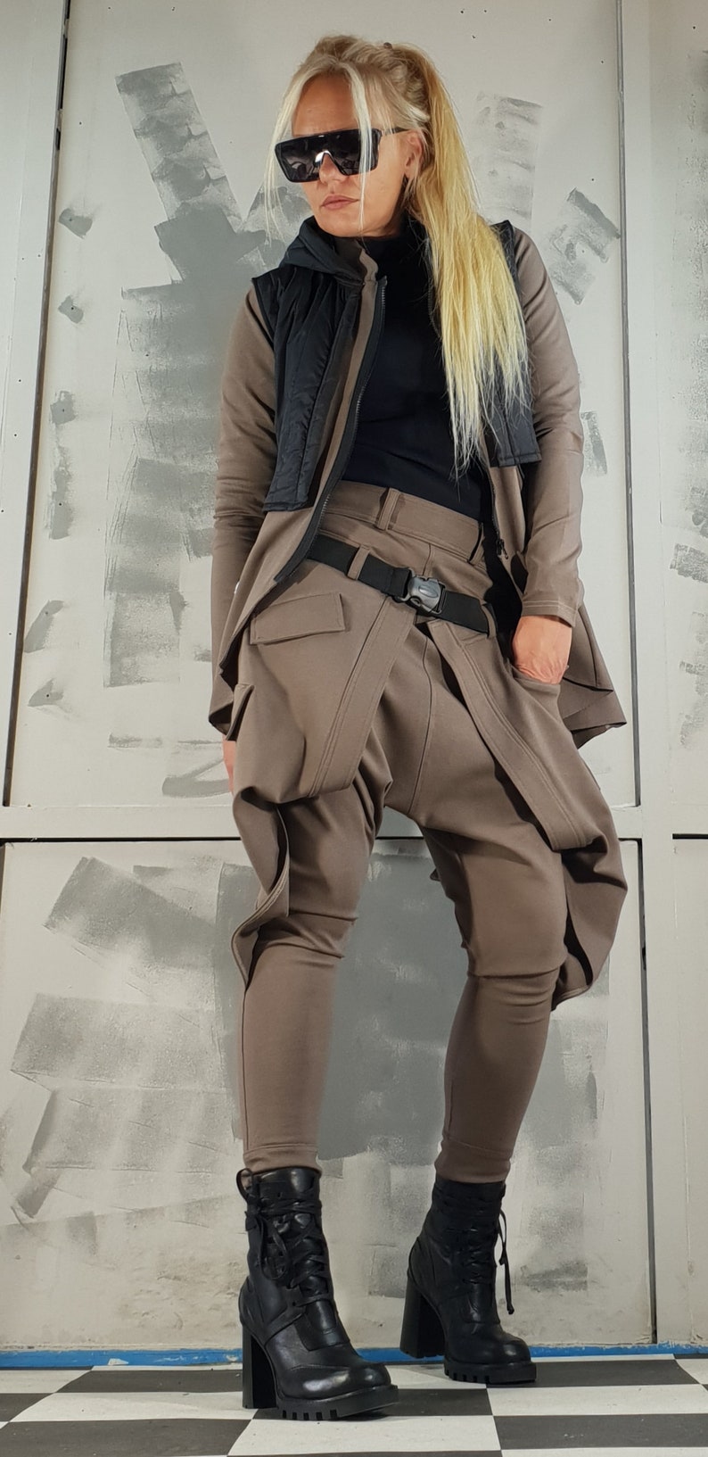 Avant Garde Two Parts Set Extravagant Women Costume Avant - Etsy