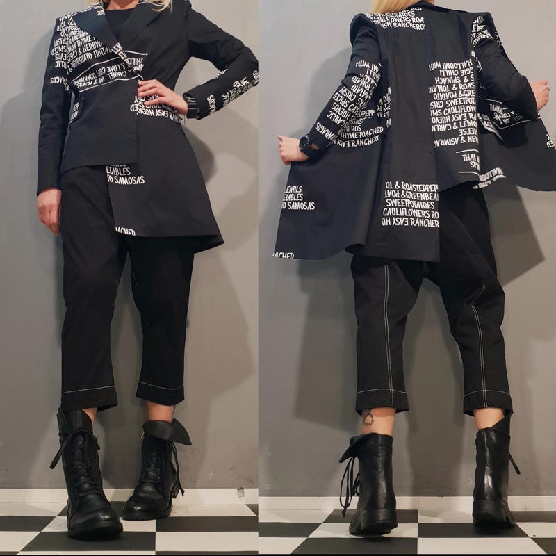 Avant Garde Jacket - Etsy