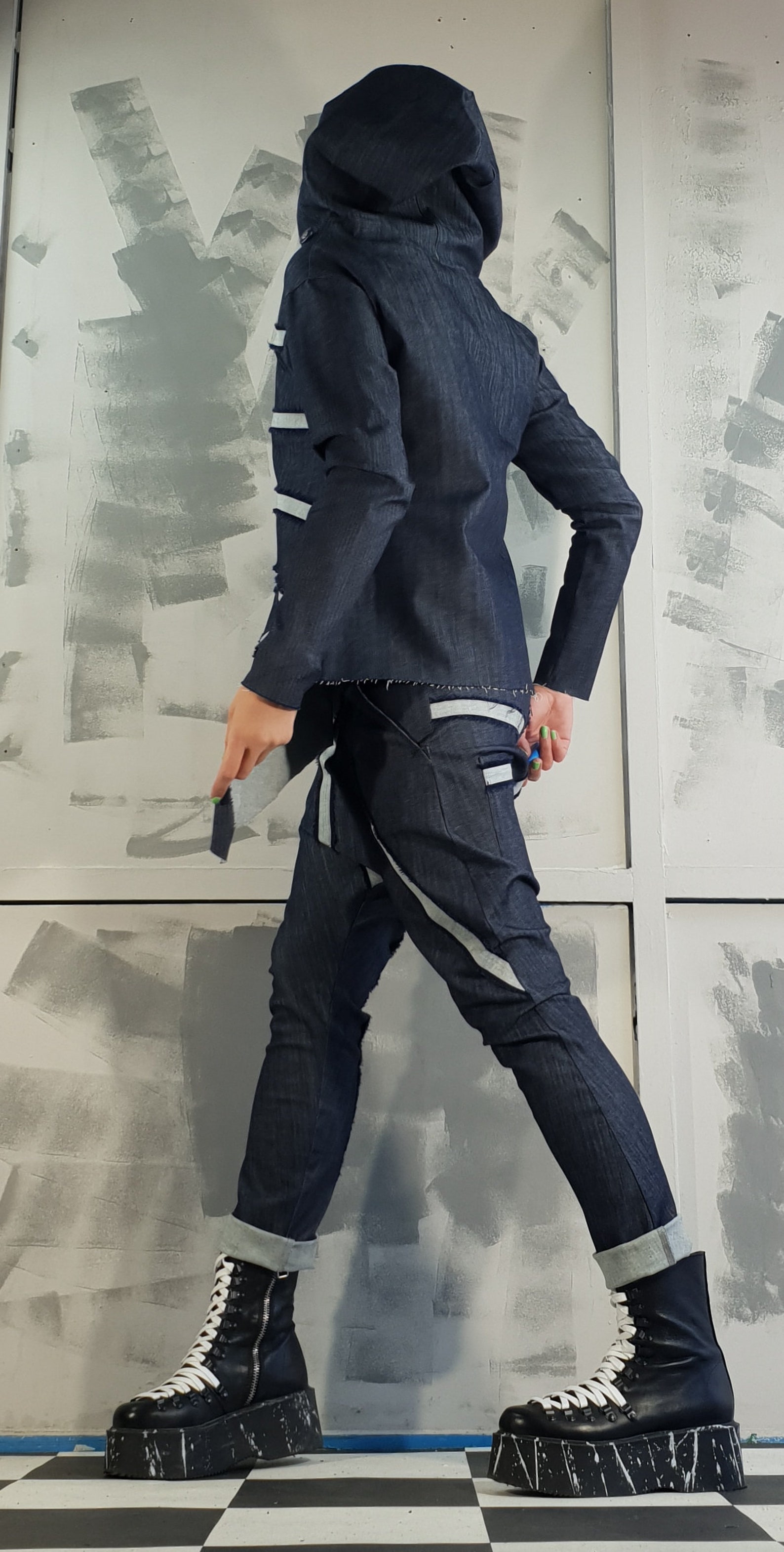 Avant Garde Two Parts Set Extravagant Women Costume Avant - Etsy