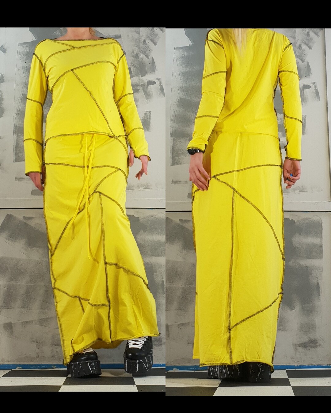 Traje De Falda De Mujer, Conjunto De Algodón De Mujer, Blusa Y Conjunto ...