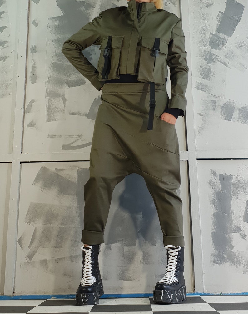 Two Piece Loose Set Avant Garde Woman Set Extravagant - Etsy