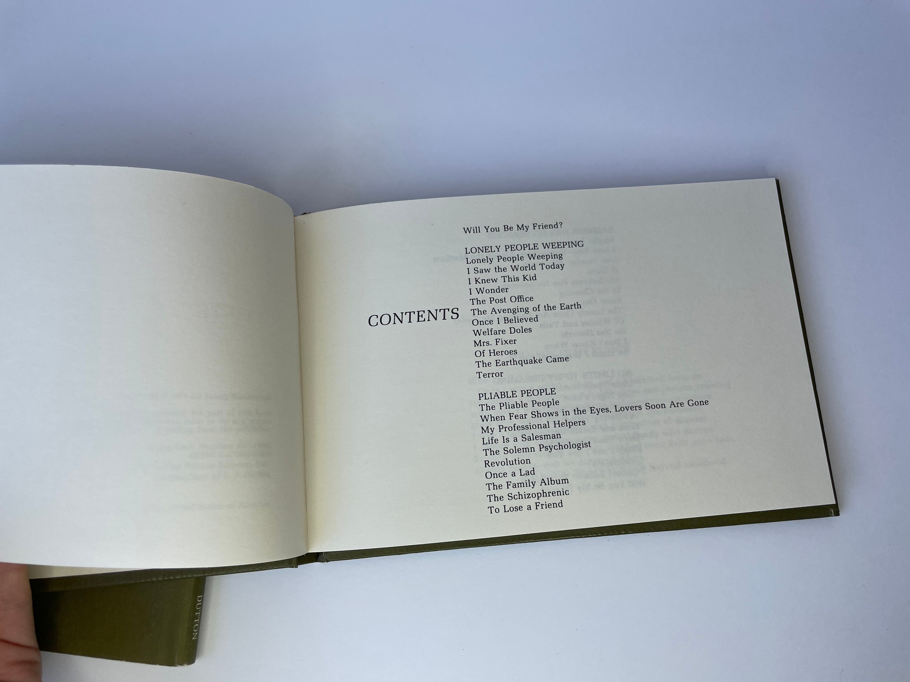 Vintage 1971 Book Will You Be My Friend by James Kavanaugh - Etsy