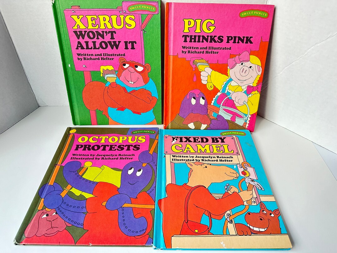 Vintage Childrens Books, Instant Collection, Sweet Pickles Book ...