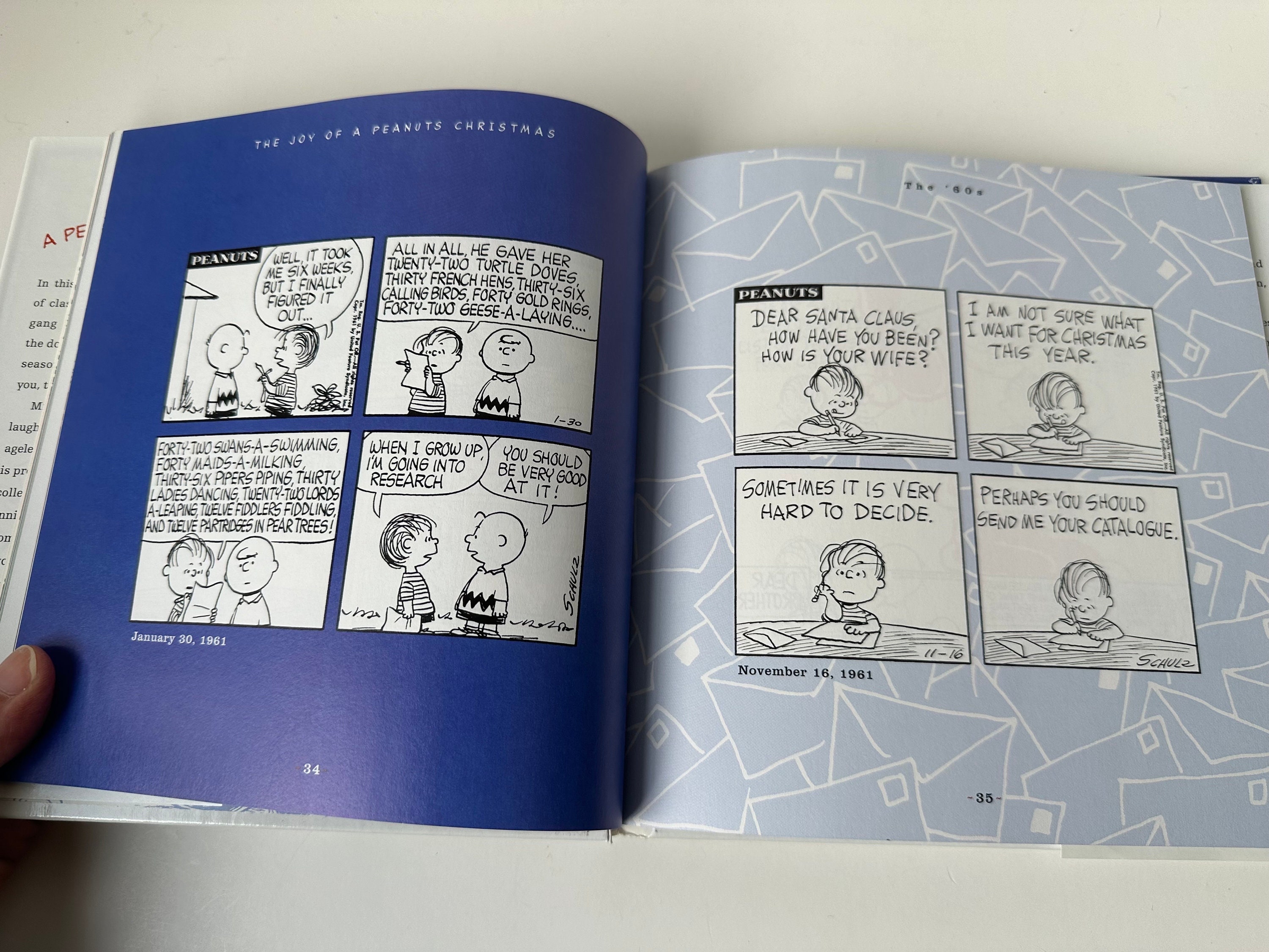 Vintage the Joy of a Peanuts Christmas Book Schulz Peanuts - Etsy