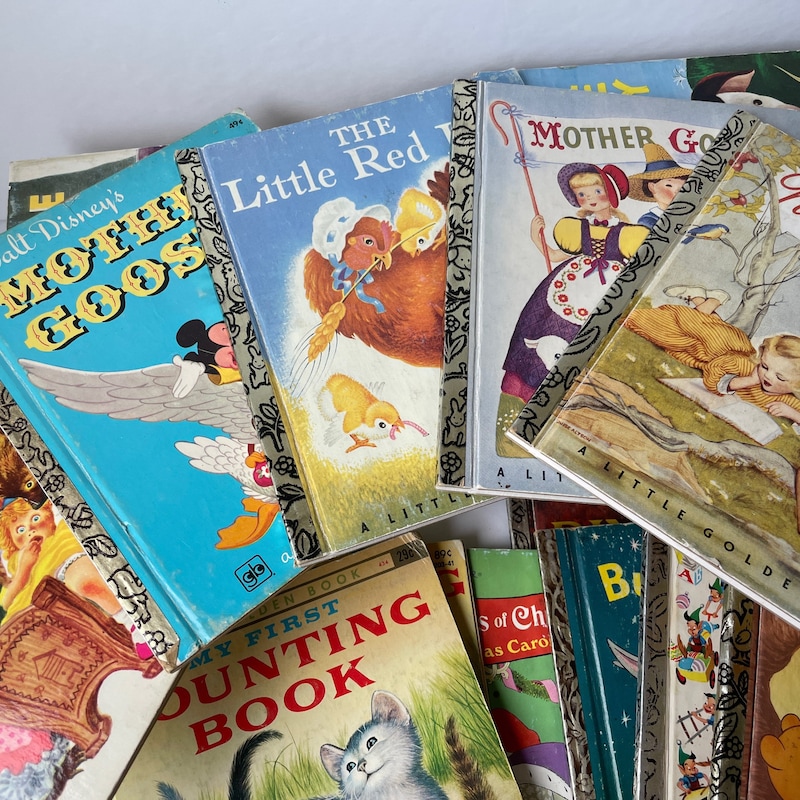 Golden Books Vintage - Etsy