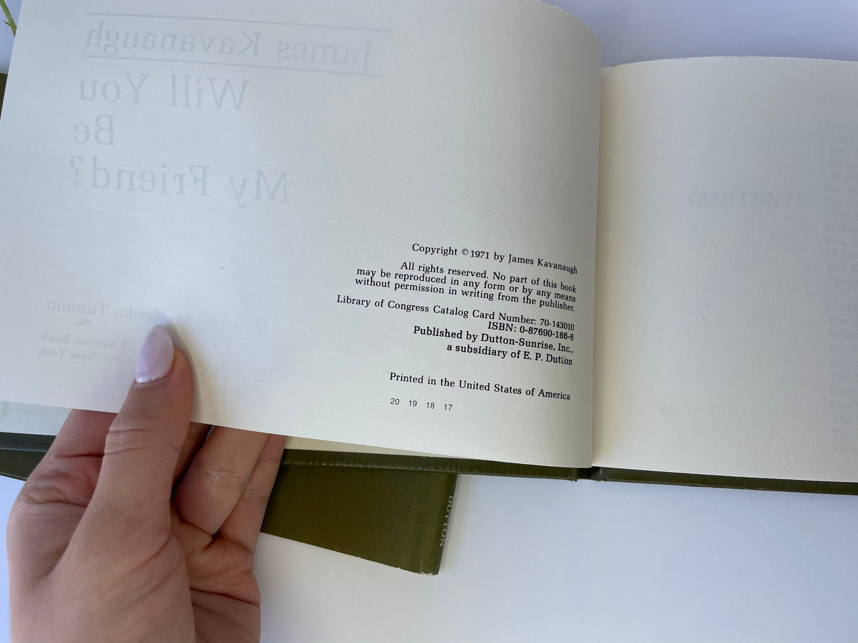 Vintage 1971 Book Will You Be My Friend by James Kavanaugh - Etsy