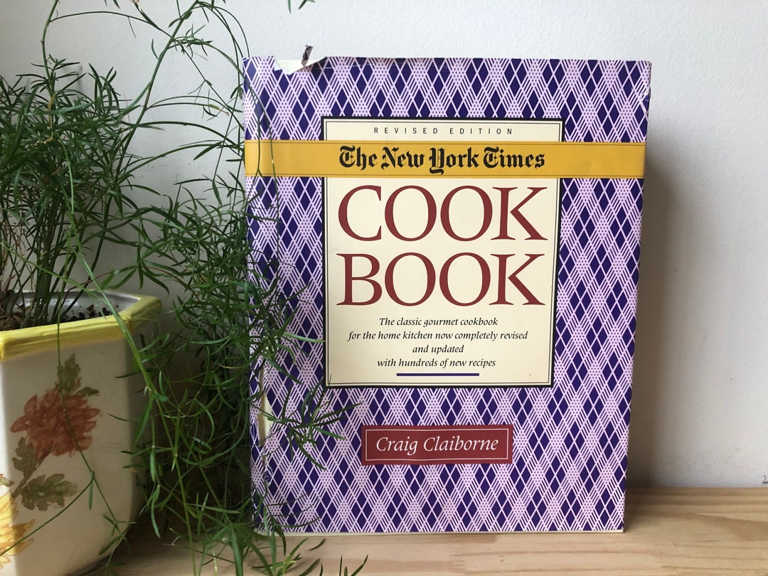 Vintage New York Times Cookbook, Craig Claiborne, Bestseller Cookbook ...