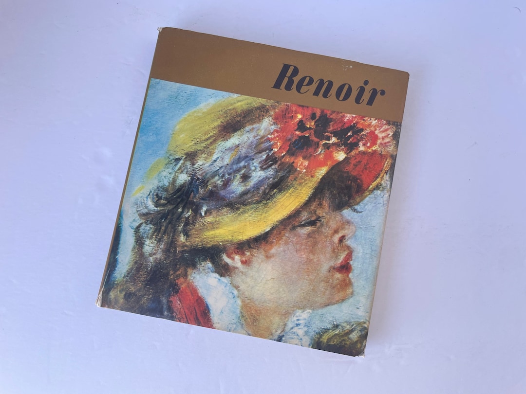 Vintage 1967 Renoir Book, Vintage Renoir, Renoir Paintings, Collectible ...