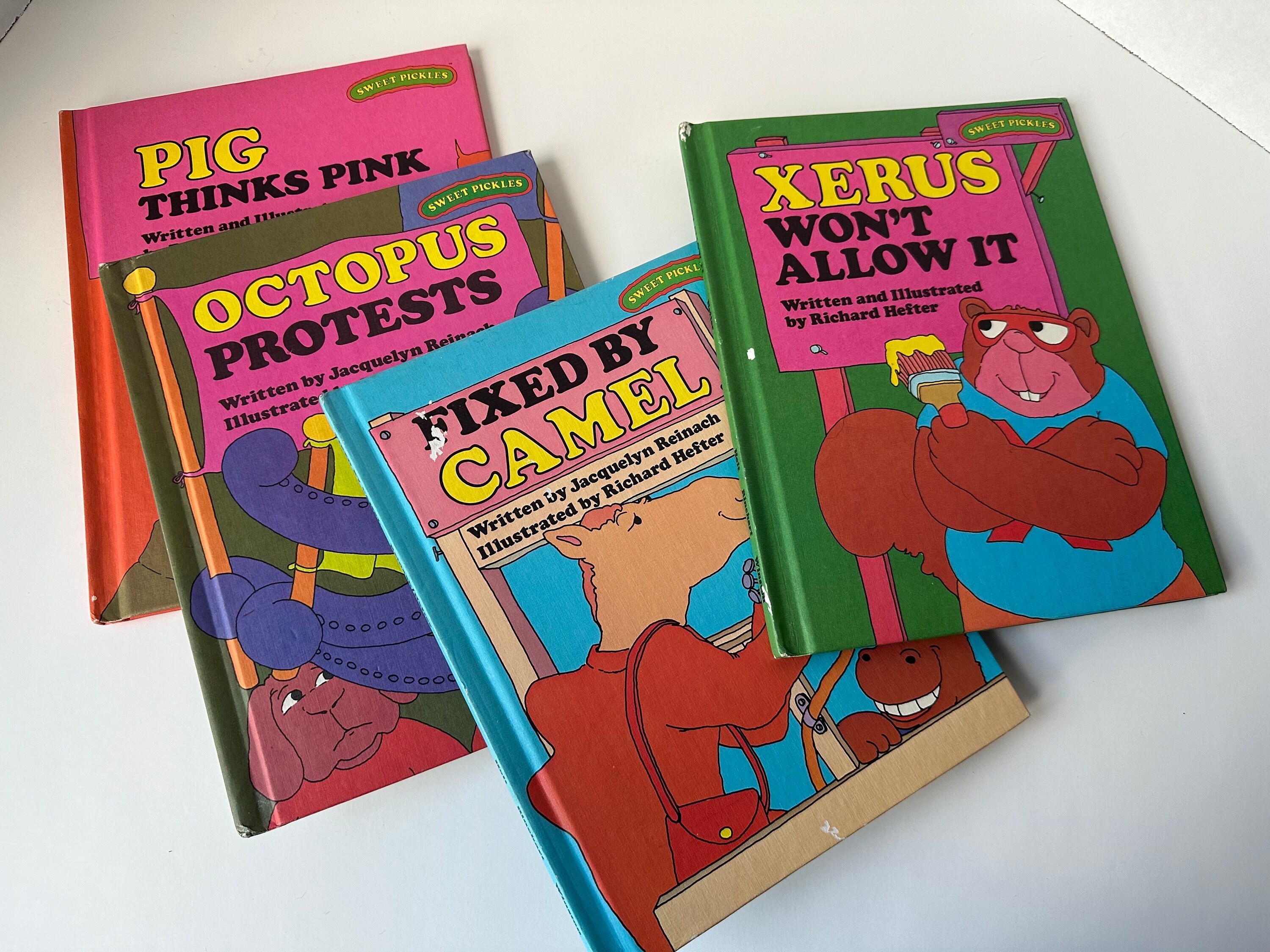 Vintage Childrens Books, Instant Collection, Sweet Pickles Book ...