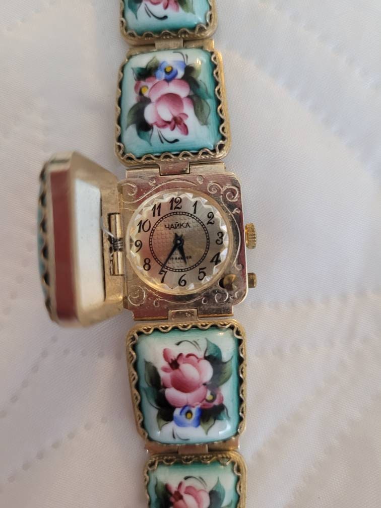 Yanka Working Ladies Soviet Union Watch. Hand Painted Porcelain - Etsy