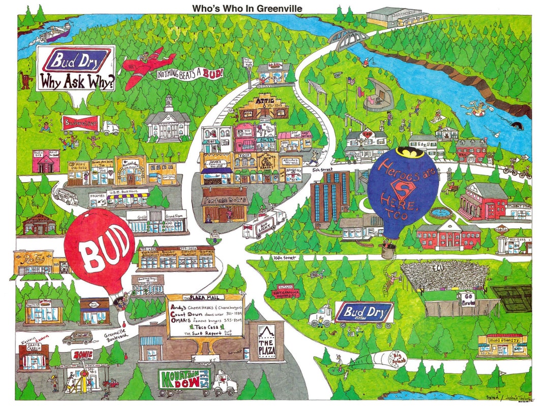 The ECU Poster - 1992 - Vintage - Etsy