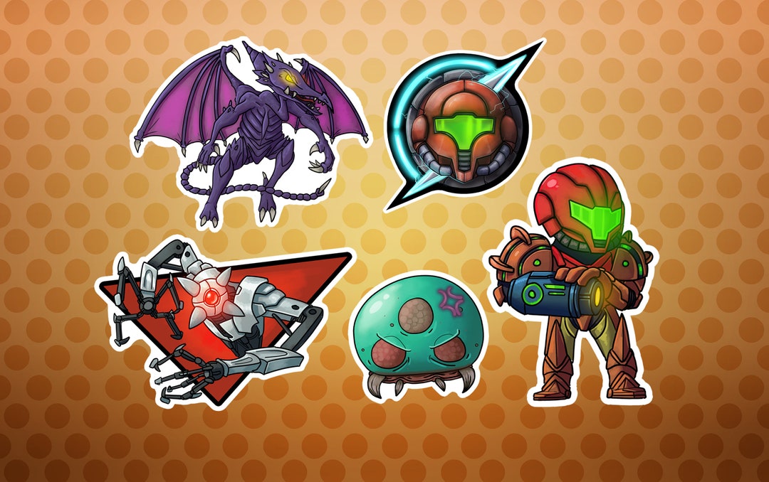 Metroid Sticker Set - Etsy