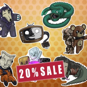 SCP Sticker Series 2 Set - Etsy