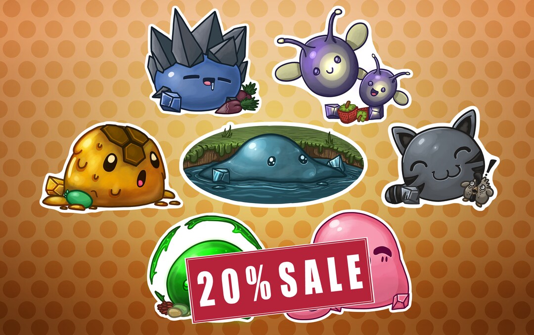 Slime Rancher Sticker Set - Etsy