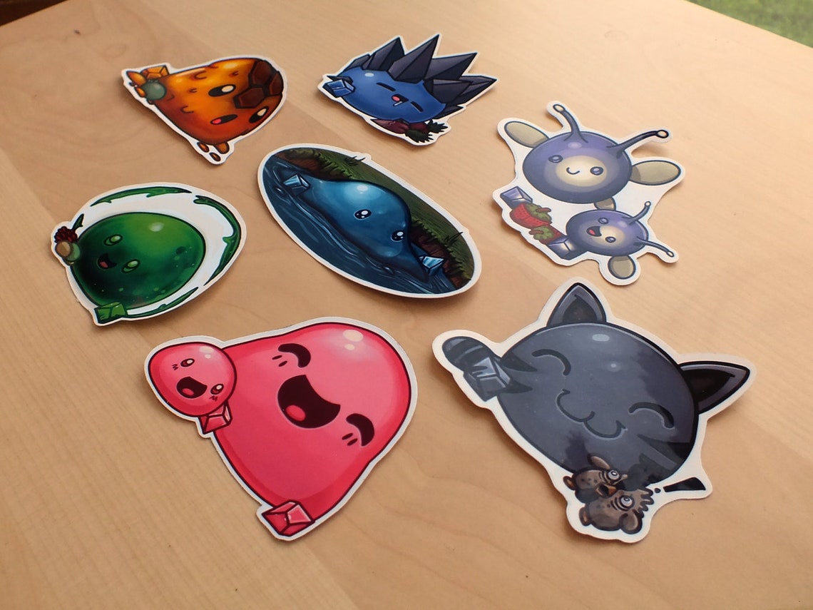 Slime Rancher sticker set Individual and pack | Etsy
