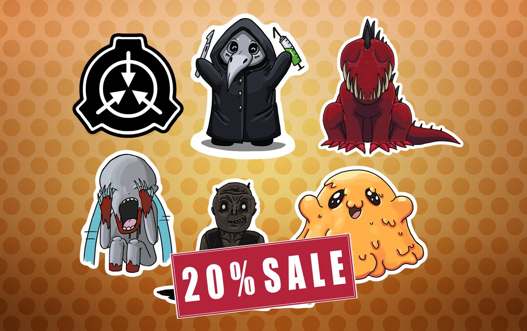SCP Sticker Set - Etsy