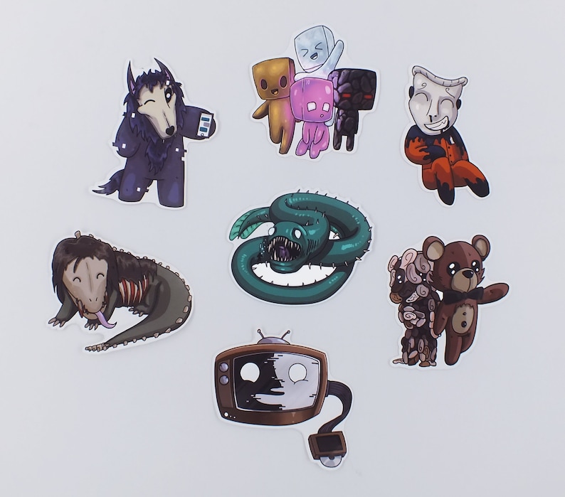 SCP Sticker Series 2 Set - Etsy