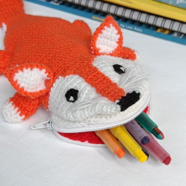 Fox Pencil Case - Etsy