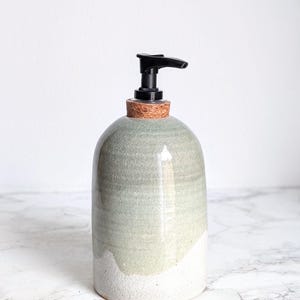 Handmade Ceramic Soap Dispenser - Etsy