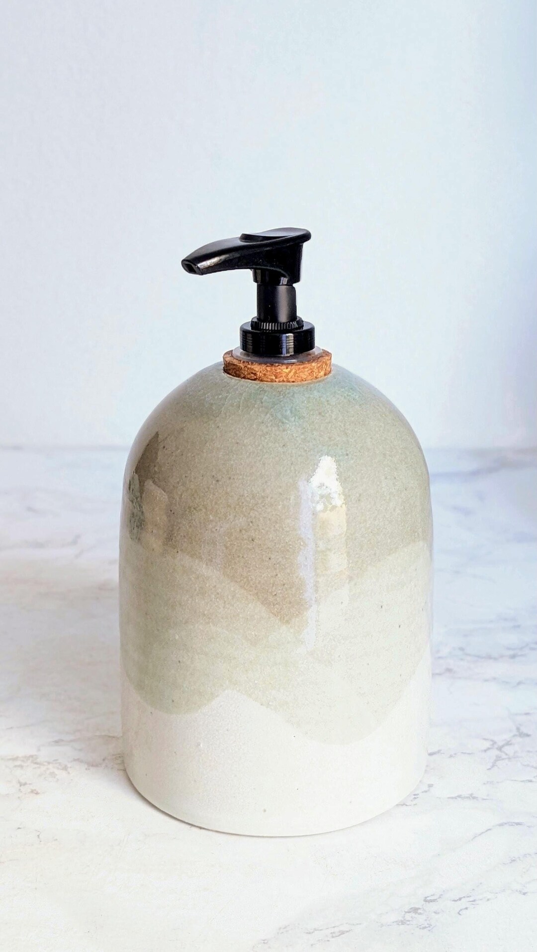 Handmade Ceramic Soap Dispenser - Etsy