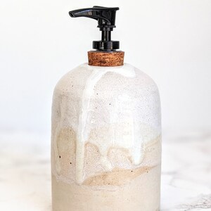 Handmade Ceramic Soap Dispenser - Etsy