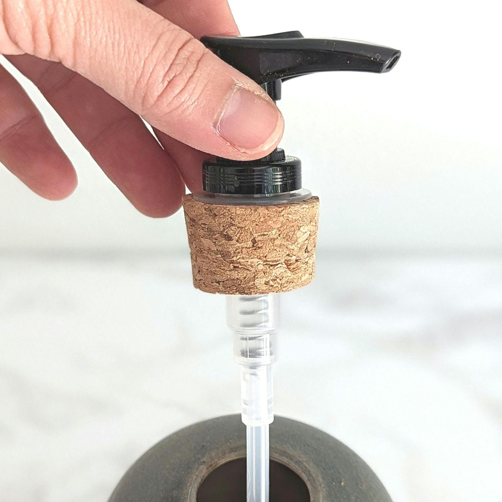 Handmade Ceramic Soap Dispenser - Etsy